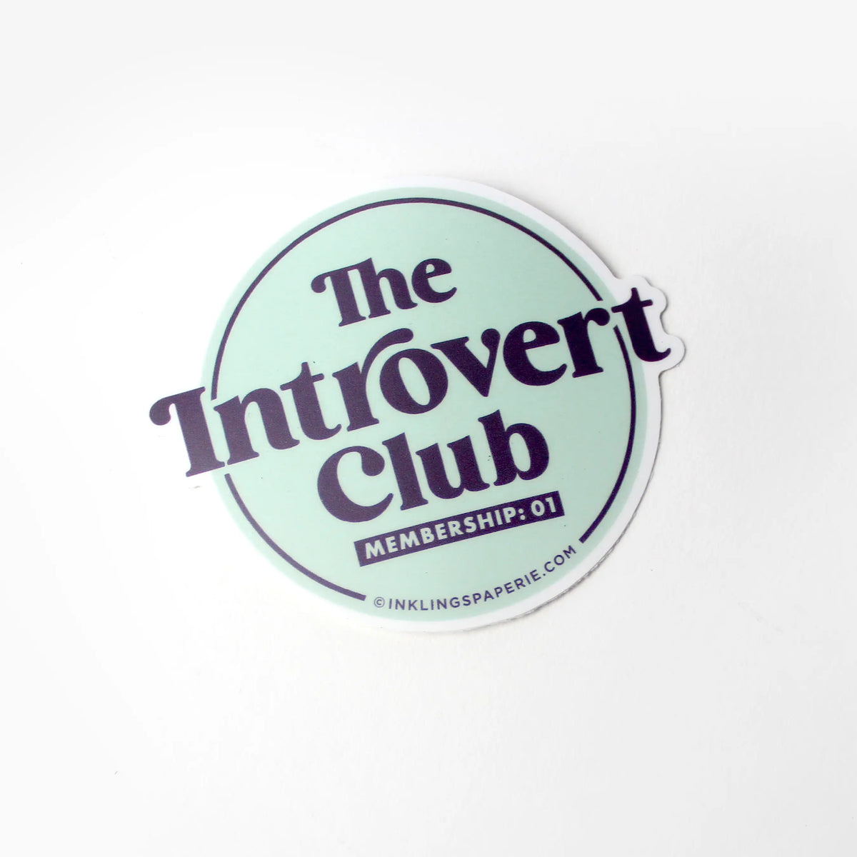 Introverts Club Sticker – Hope and Pine